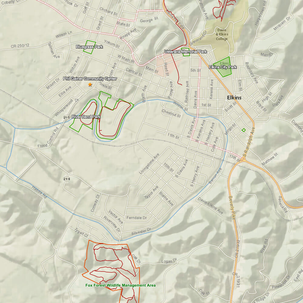 Maps - City of Elkins